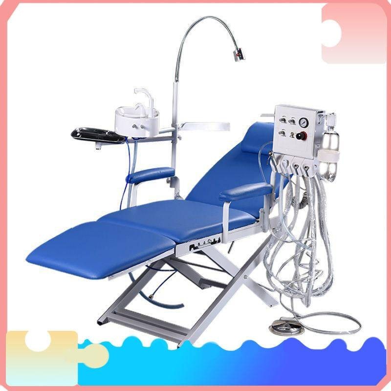 Portable dental chair Simple dental chair Folding chair Reclining chair ...