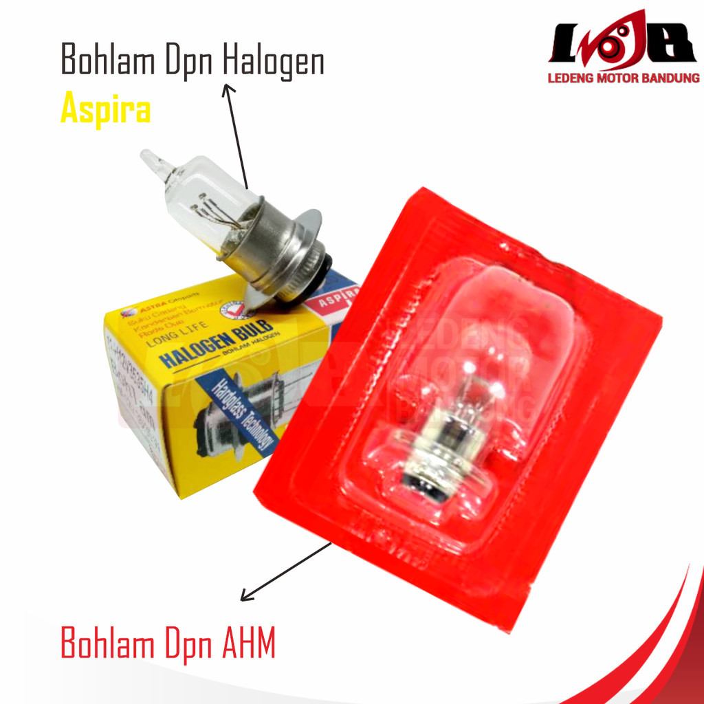 Stanley AHM Honda Headlight Bulb Original 12v Universal H6 Legs-1 ...
