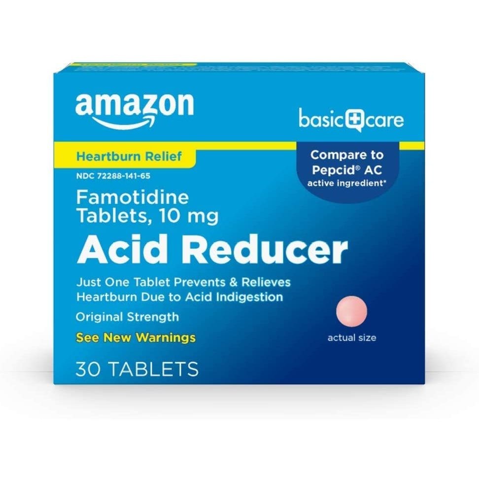 Ba sic Care Tablets 10mg for Heartburn Relief (30 Tablets) | Shopee ...