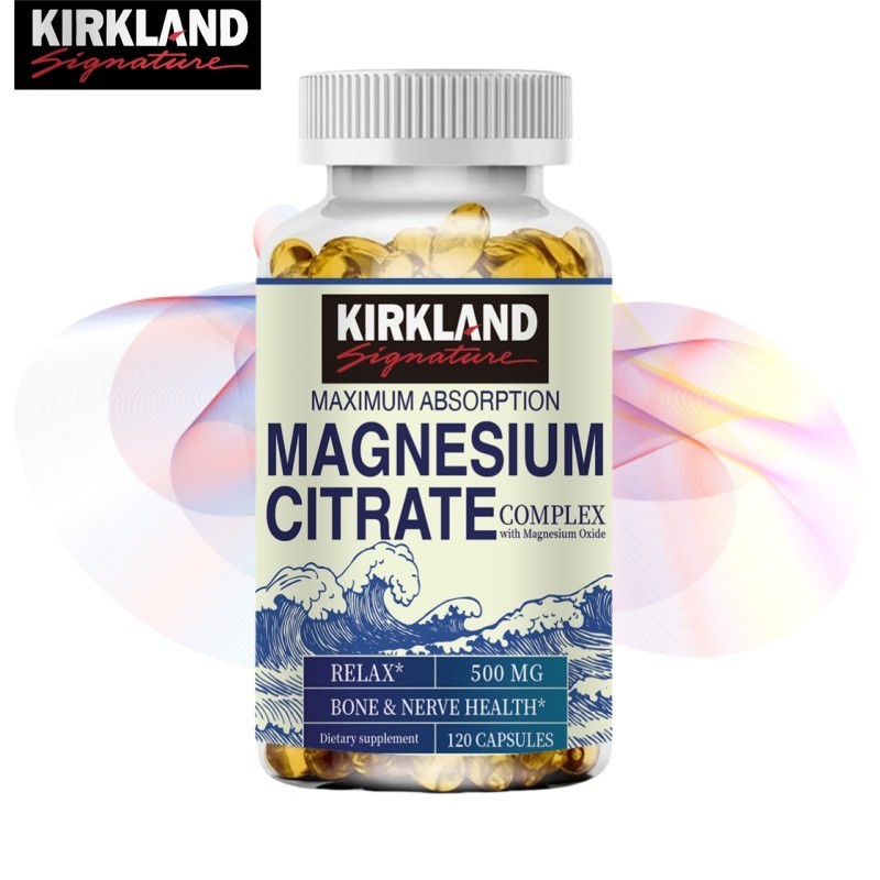 KIRKLAND Magnesium Citrate Complex, improves digestion and relieves ...