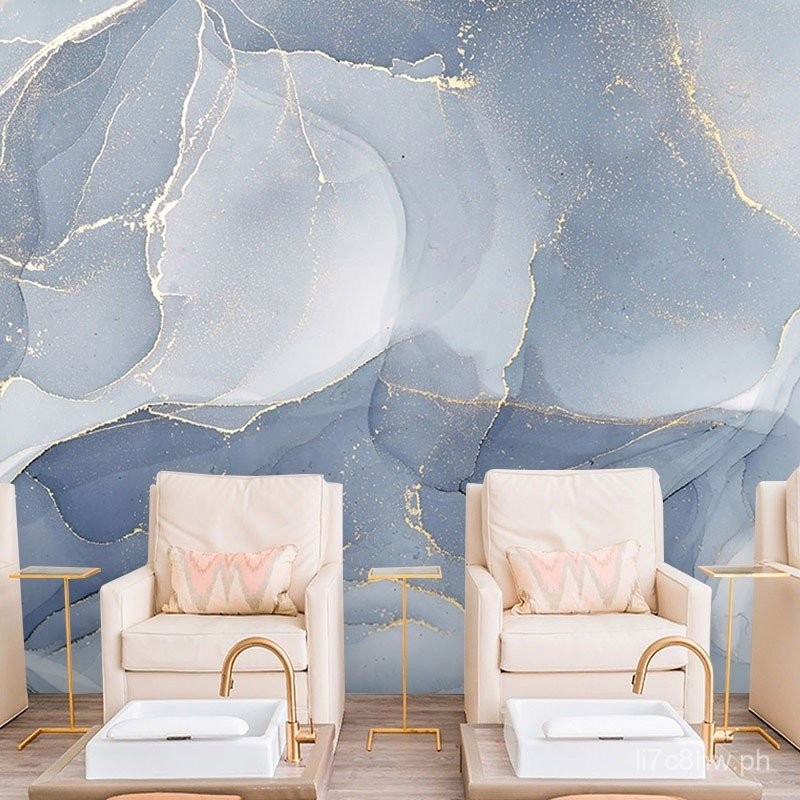Abstract Art Marble Wallpaper Background Wall Cloth Nordic Style Mural ...