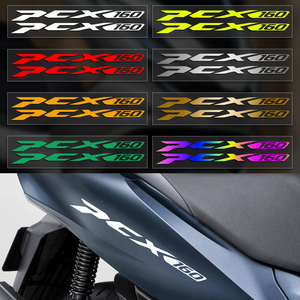 PCX160 Sticker Reflective Motorcycle Head Modification Body Decal for ...