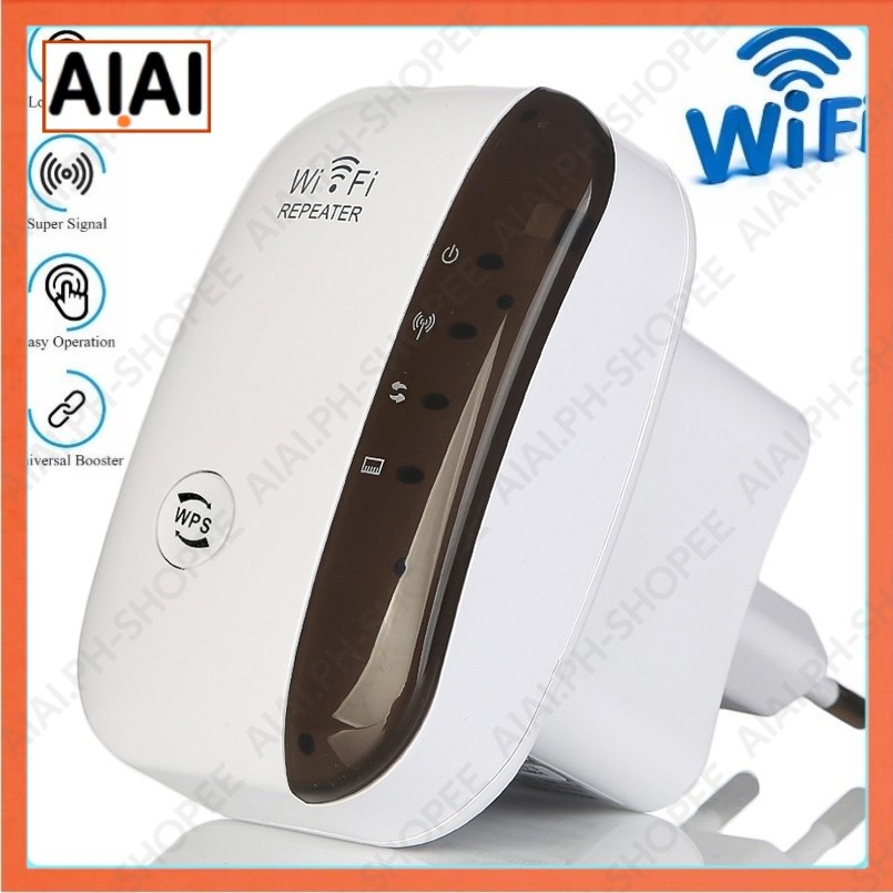 Wireless-N Repeater WiFi Signal Booster Network Extender WiFi Range ...