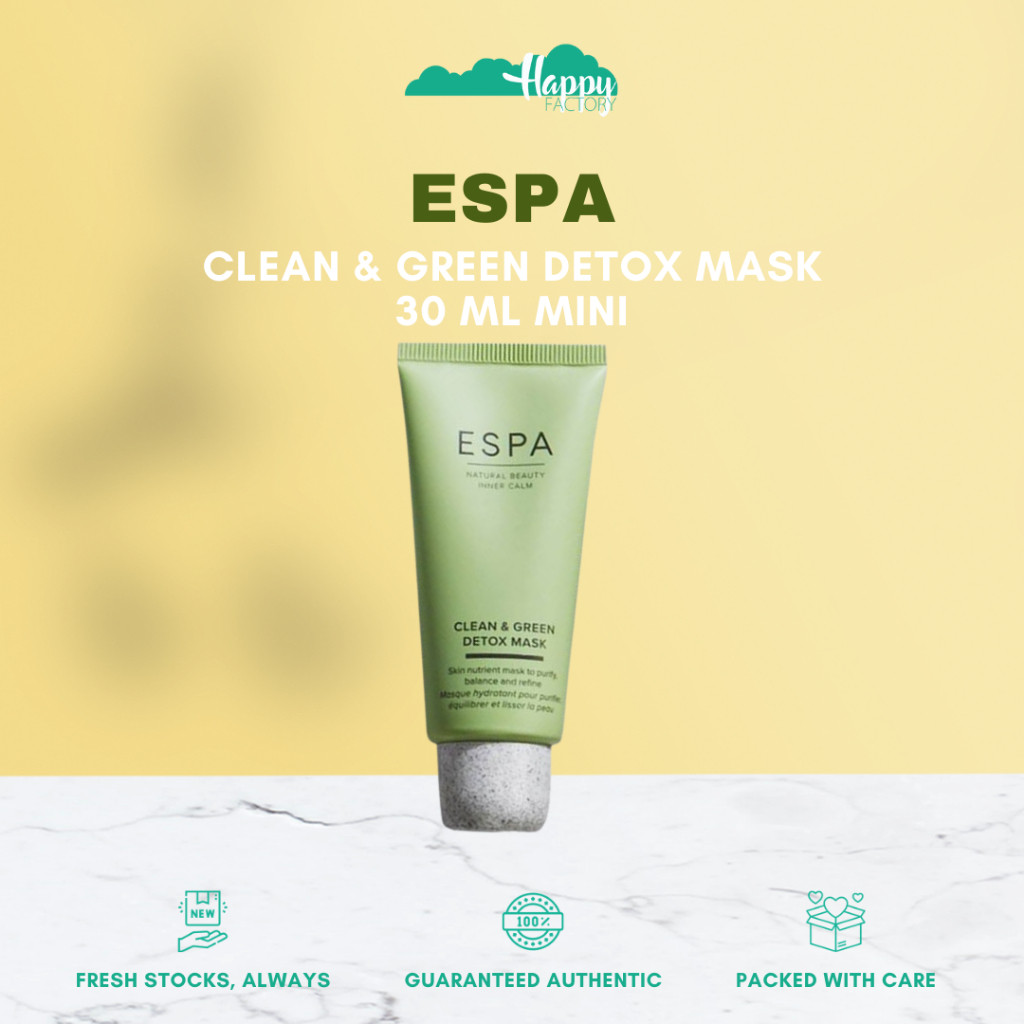 ESPA Clean & Green Detox Mask | 30 ml mini | Shopee Philippines