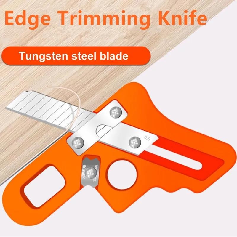 Woodworking edge trimming knife Band trimmer Corner Planer Chamfering ...