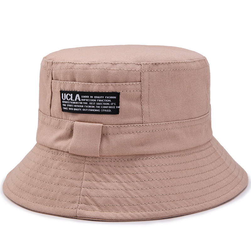 Summer Cotton Double-Sided Wearable Sun Hat Outdoor Fisherman Hat ...