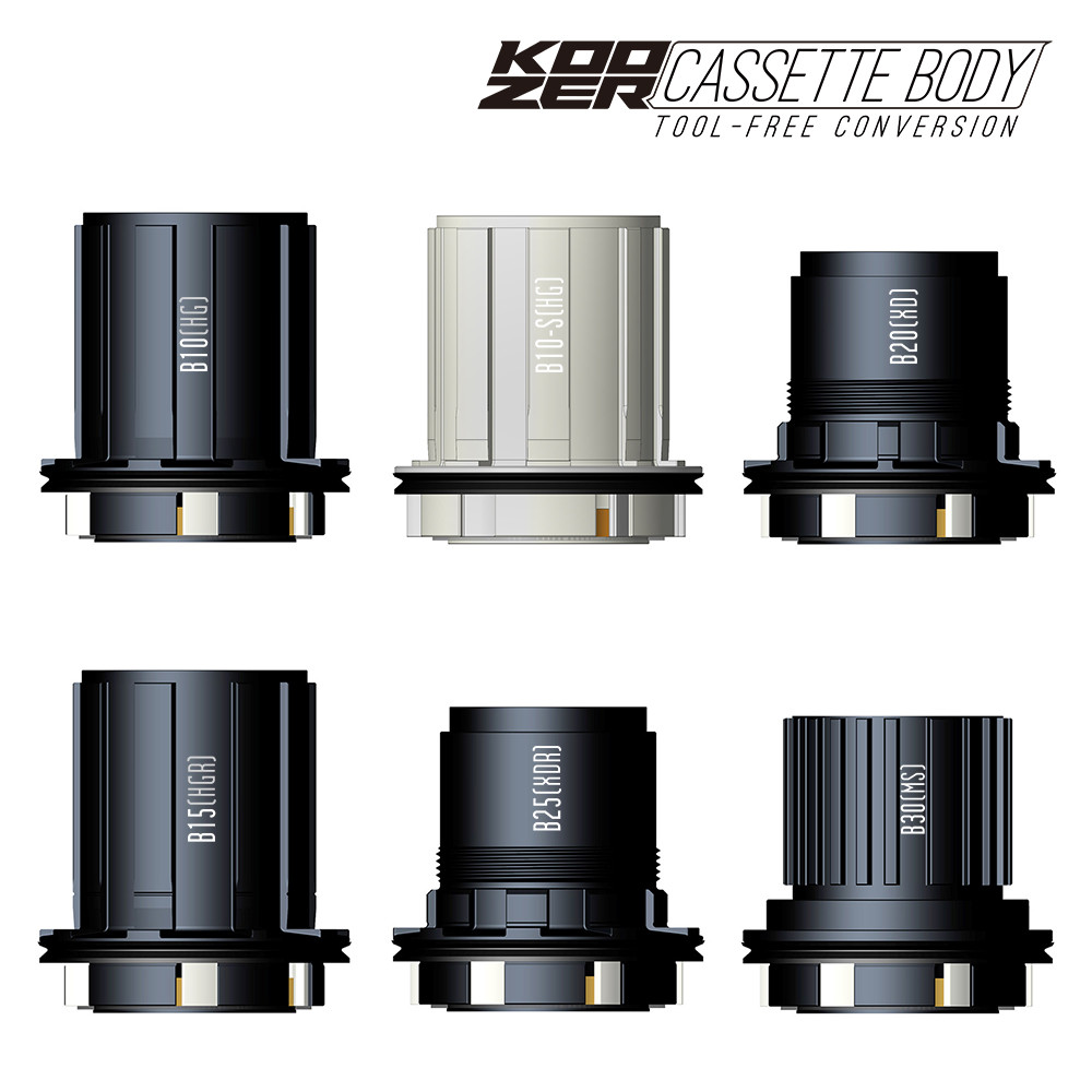 Koozer XM490 490pro freehub body MTB Road Bicycle Hub Cassette Body for ...