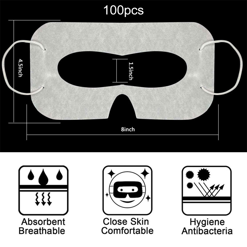 - 100Pcs VR Eye Covers Sweat Guard Virtual Reality Face Mask for Meta ...