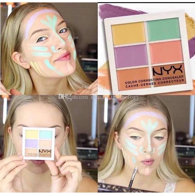 NYX Color Correcting Palette in Cream form (Cream Concealer) | Shopee ...