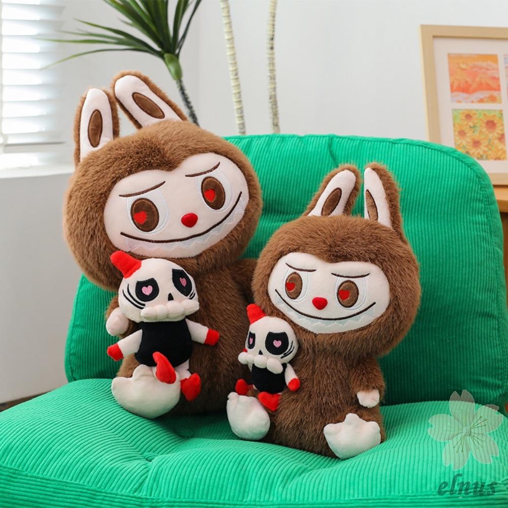 ELNUS Labubu and Tycoco Plush Dolls, Stuffed Cartoon Labubu and Tycoco ...