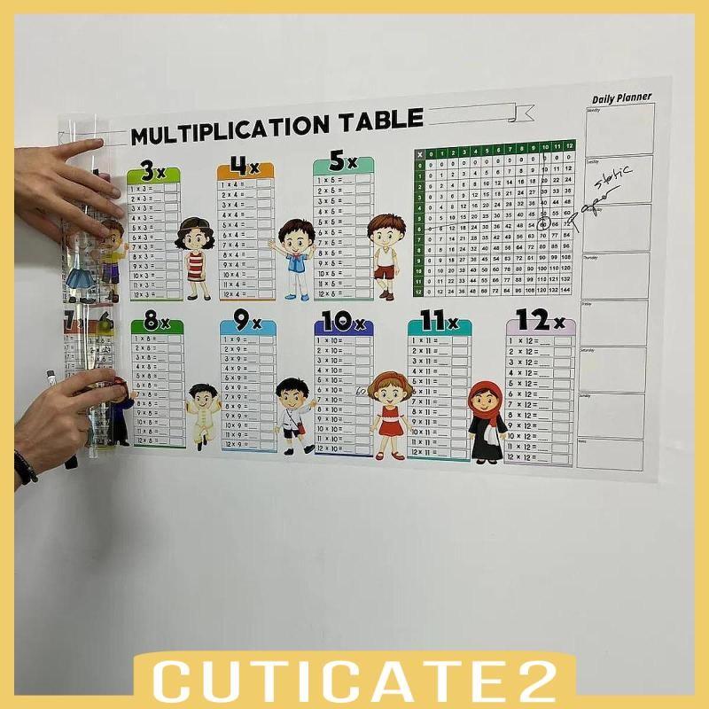 [Cuticate2] Dry Erase Multiplication Sheet Math Manipulatives ...