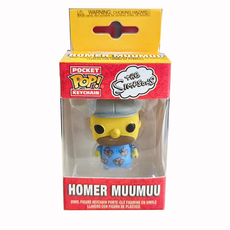 funko pop The Simpsons Homer J. Simpson keychain | Shopee Philippines