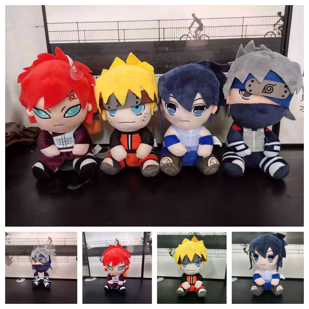 Naruto Classic Characters Sitting Plush Dolls Collectible Gift for ...
