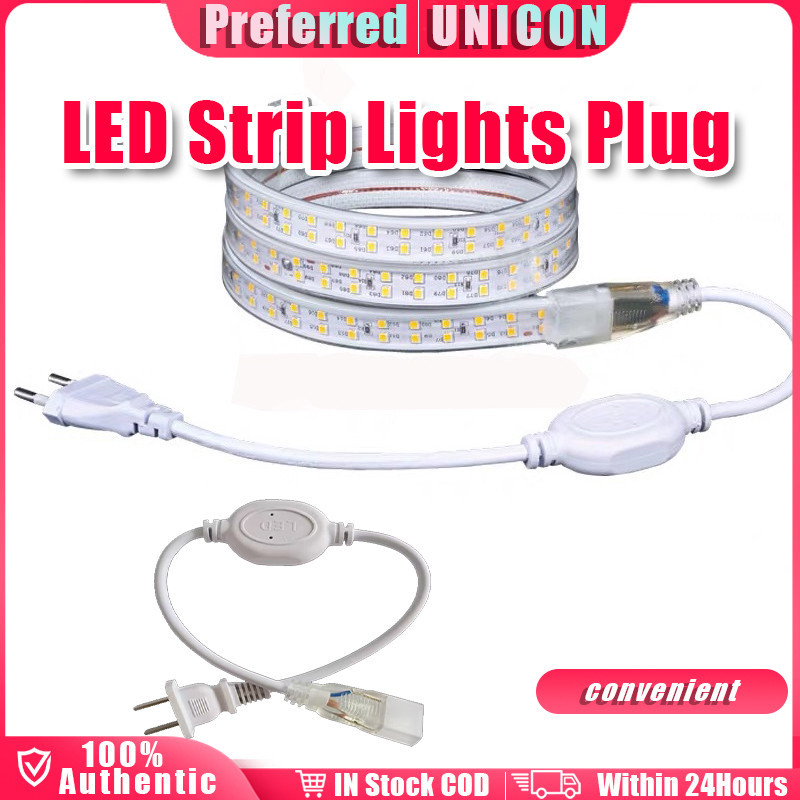 220V LED Neon Strip Light Controller Plug Control Range 50 Meters Power ...