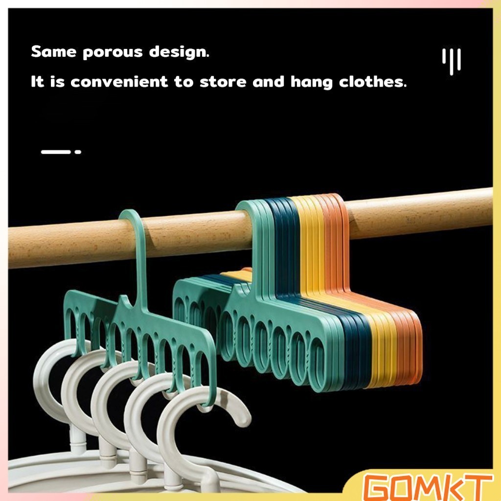 G.M. Multi-purpose Hanger Non-slip Multi-functional Hangers Windproof ...