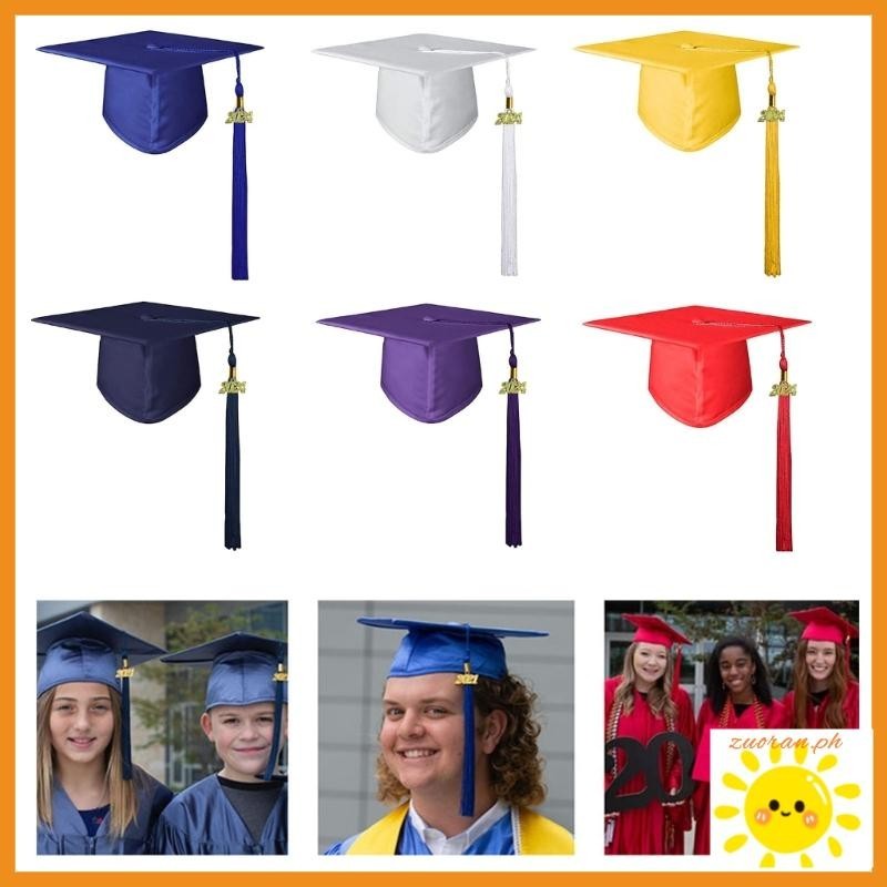 ZUOO 2024 Graduation Hat Graduate Party Congratulations Hat Long ...