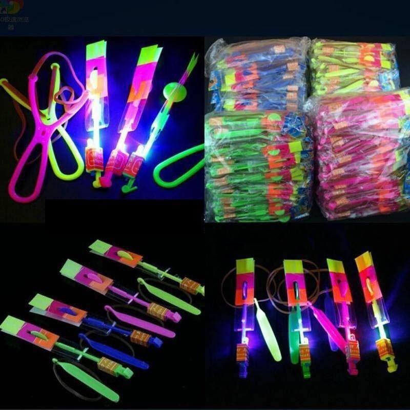 Honcer Toys Wholesale 20pcs/pack flying light tirador with light ...