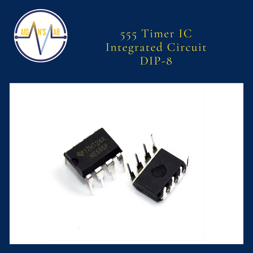 555 Timer IC Integrated Circuit | Aidans Lab | Shopee Philippines