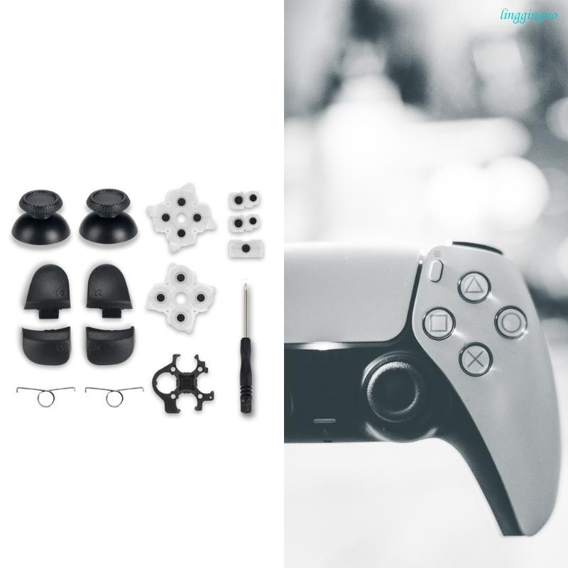 RR Triggers Buttons for PS5 Controller Game Conductive Rubber Repair ...