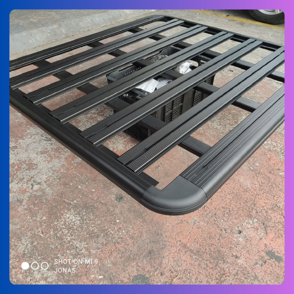 Hard aluminum flat rack universal roofrack 63x44 inches | Shopee ...