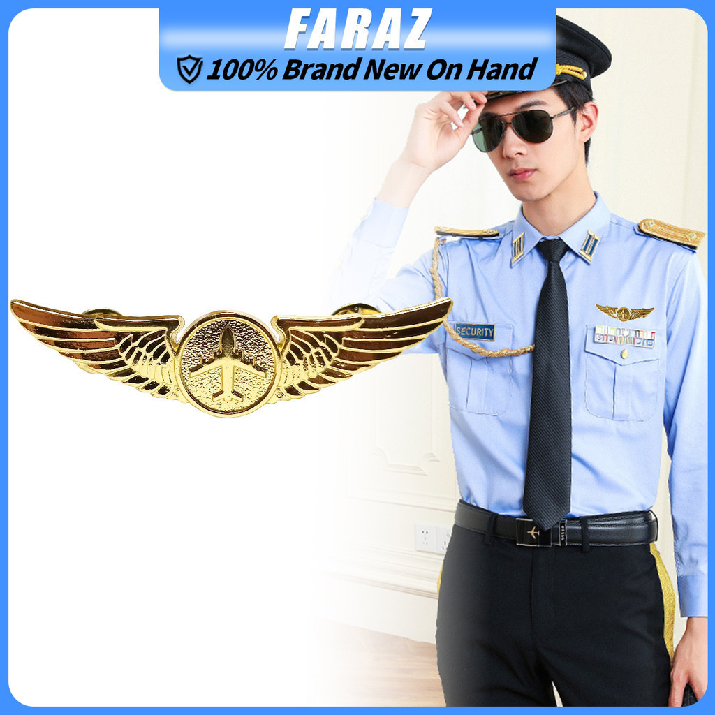 Pilot Wings Aircraft Pin Metal Badge Brooch Diy Fashion Pin Wing Pin ...