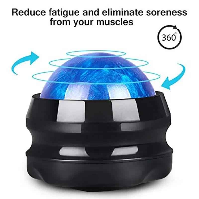 Women Men Massage Roller Ball Massager Body Therapy Foot Back Waist Hip 8522