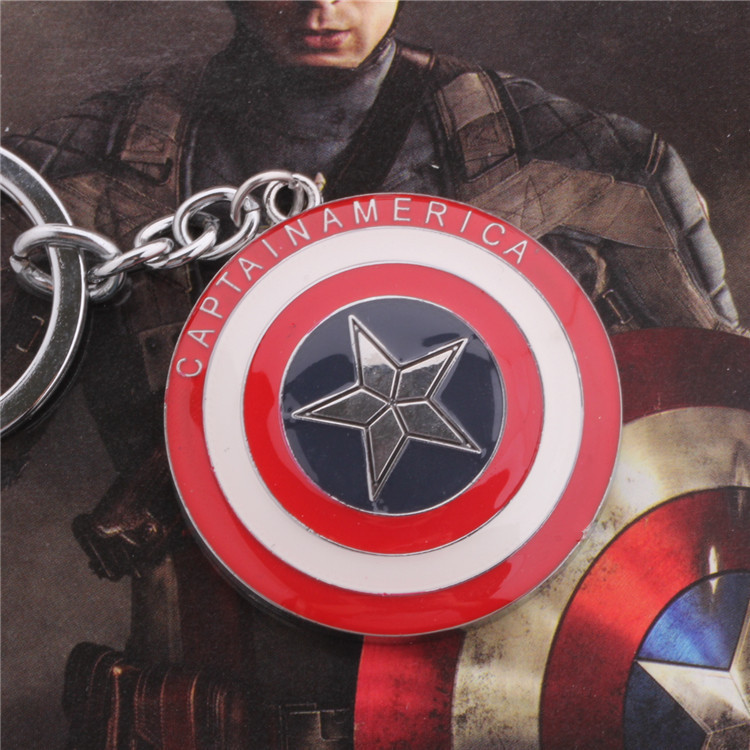 Keychain Avengers Captain America Shield Keychain Pendant IT4W | Shopee ...