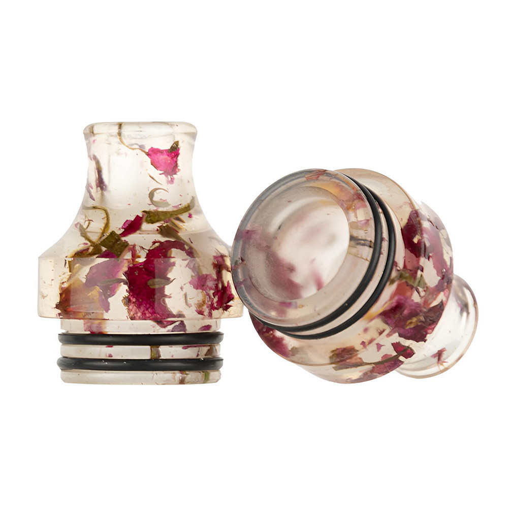 Rose Style Resin Dripper Cover for Nozzle Pipette Dripper Straw Joint ...