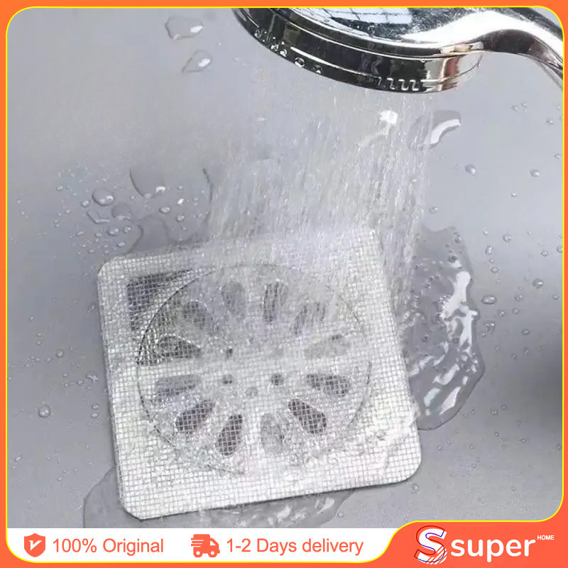 Disposable Drainage Floor Drain Sticker 4inches Stickers Sink Adhesive ...