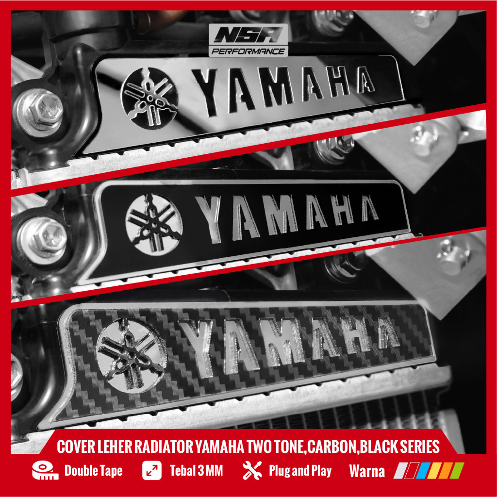 NSA YAMAHA RADIATOR NECK COVER (NMAX AEROX LEXI) Yamaha Radiator Neck ...