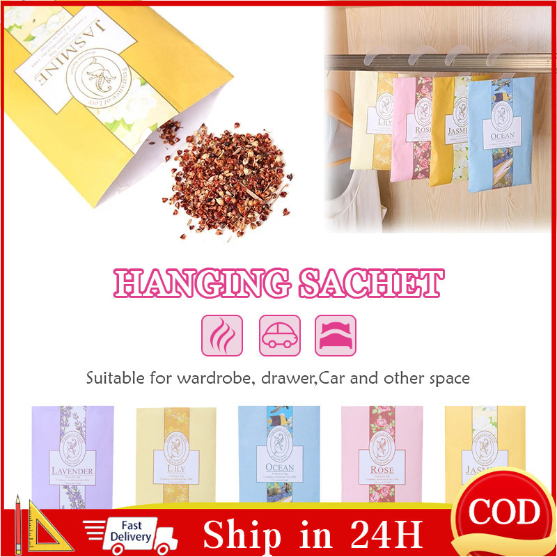 Natural Smell Incense Wardrobe Sachet Air Fresh Scent Bag home scent ...