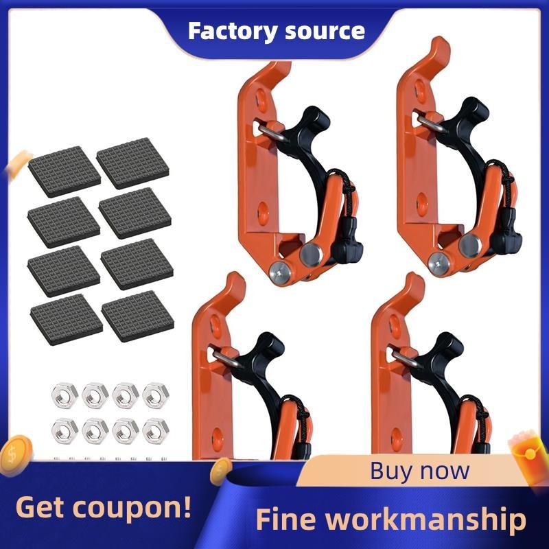 Shovel Mount for Roof Rack and Wall, Metal Rubber Clamp Mounting Kit ...