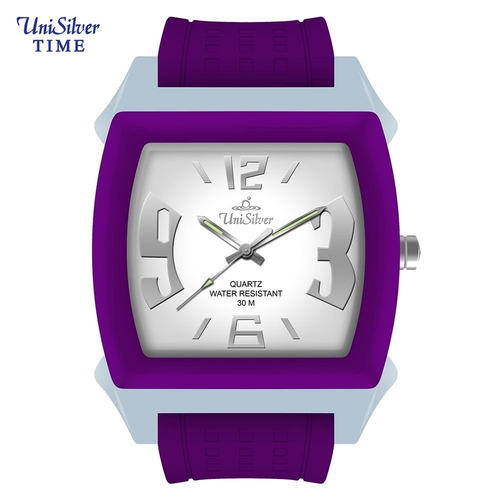 UniSilver Time Kandy Krushhh UniSex Red violet Watch ( Regular Size ...