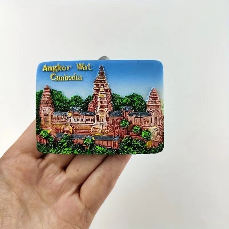 Refrigerator Magnets Cambodia Angkor Wat Vietnam Pana Yamashita Dragon ...
