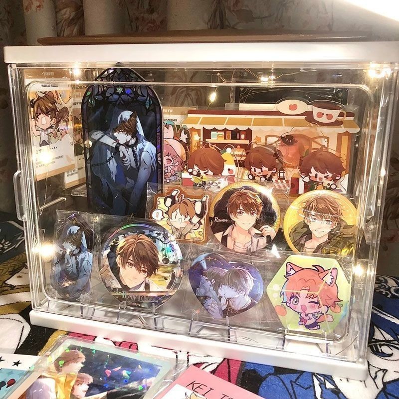 Millet Storage Box Transparent Bar Display Stand Acrylic Large Capacity ...