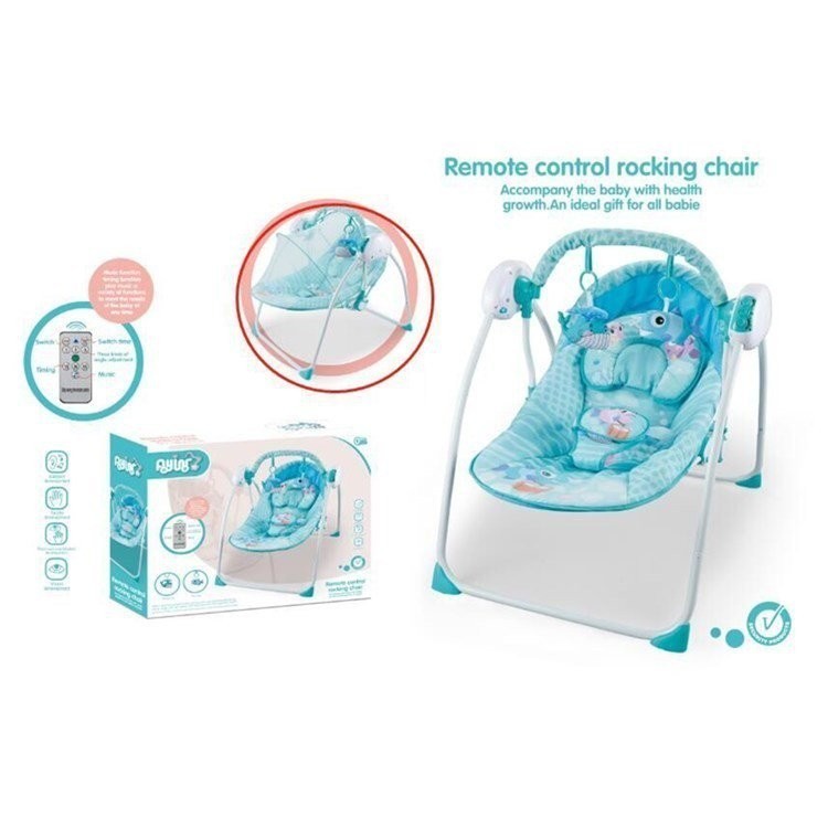 Baby Electric Rocking Chair Cradle Baby Comfort Recliner plus-Sized ...