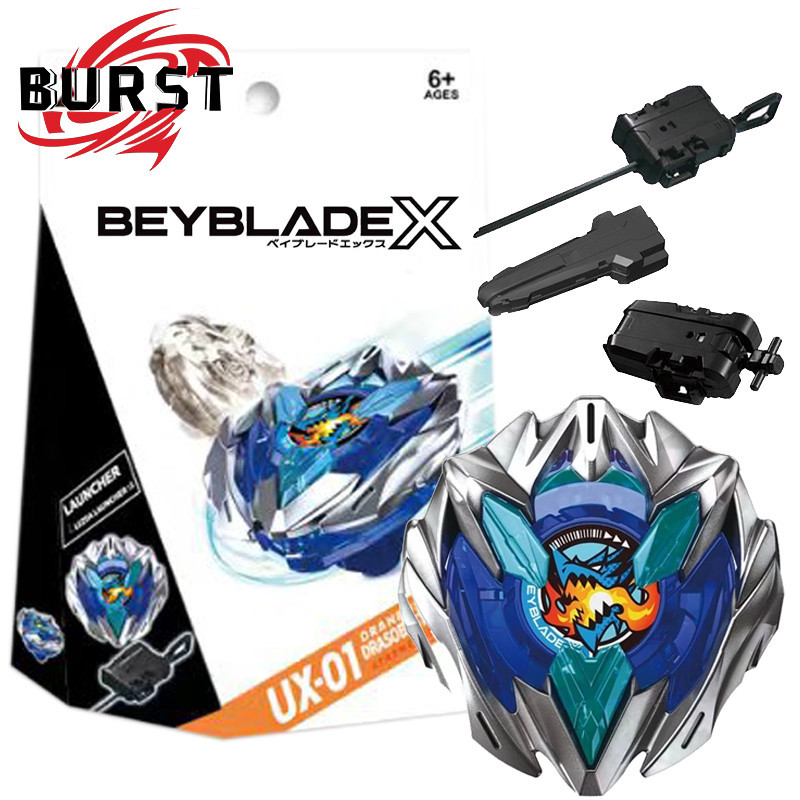 Beyblade X UX-01 Dran Buster Beyblade Xtreme with Launcher Grip Set for ...