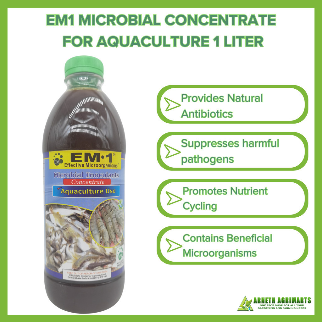 EM1 AQUACULTURE MICROBIAL INCULANTS CONCENTRATE FOR AQUA CULTURE 1 ...