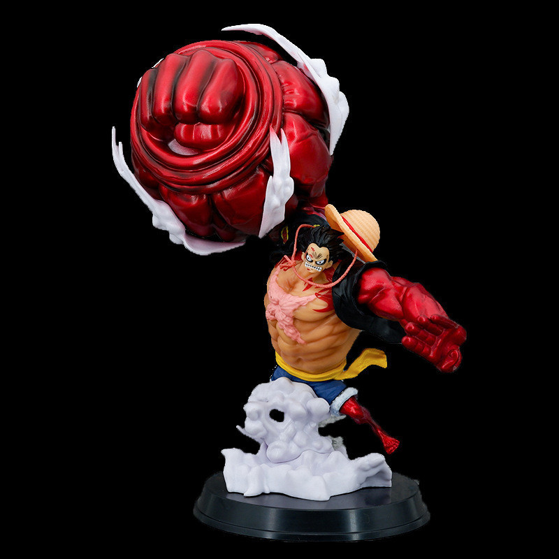 One Piece GK Fourth Gear Great Ape King Gun Phantom Luffy Hand-Made ...