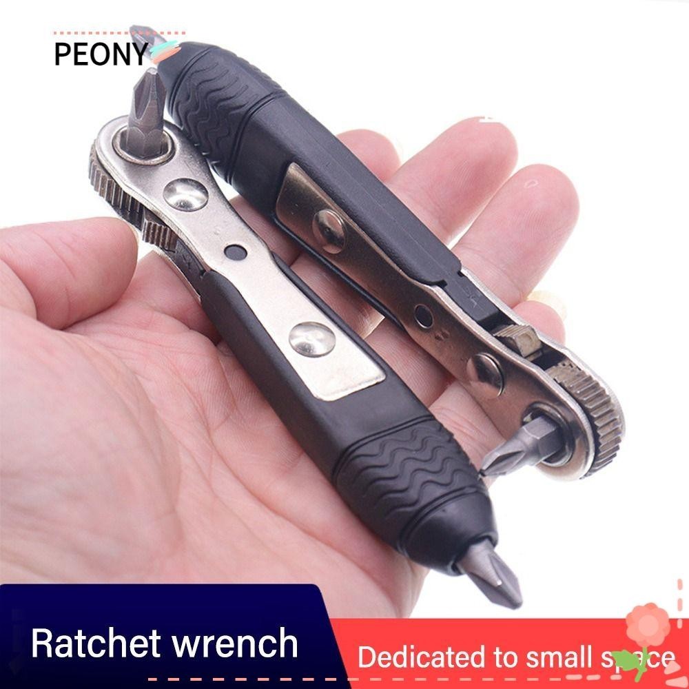 PEONY Two-way Screwdriver, Batch Socket 36-tooth Ratchet Screwdriver ...