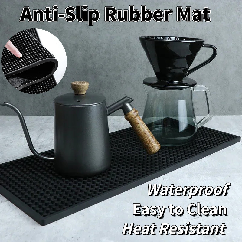 Anti-slip Bar Rubber Mat Bar Mat PVC Pad Thickened Drain Mat Rubber ...