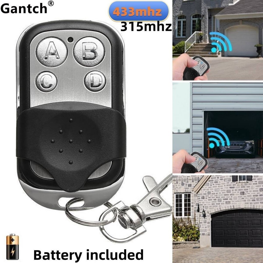 433mhz Remote Control Universal Remote Programmable Gate Control Garage ...