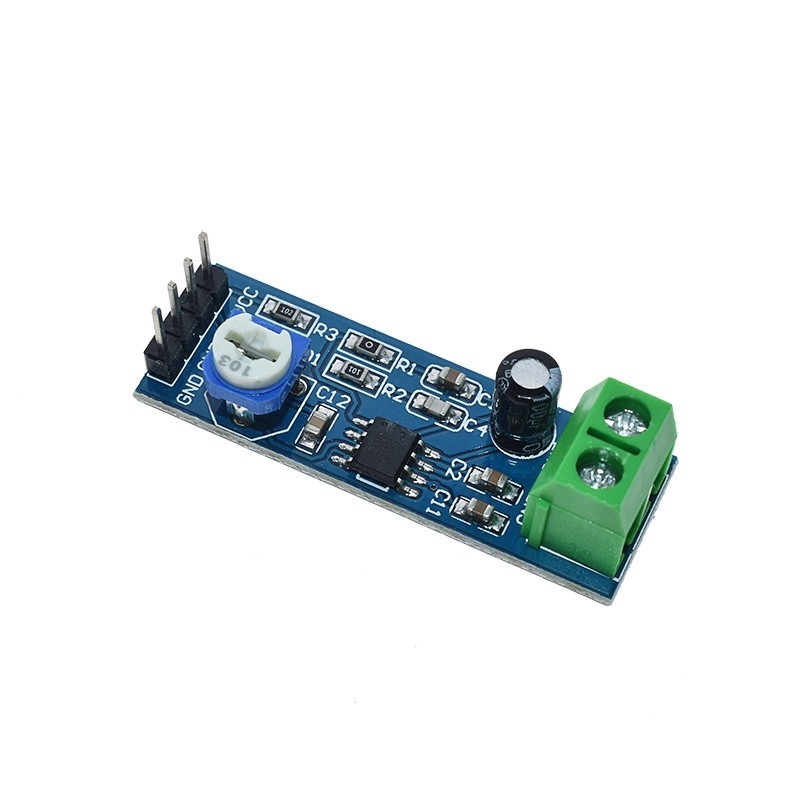 COD/﹍ LM386 amplifier board 200 times gain power amplifier module audio ...
