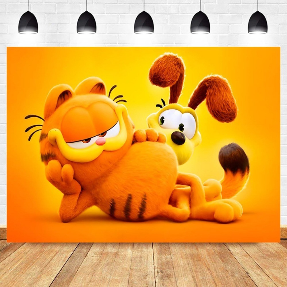 Garfield Birthday Backdrop Kids Party Decor Photography Backdrops ...