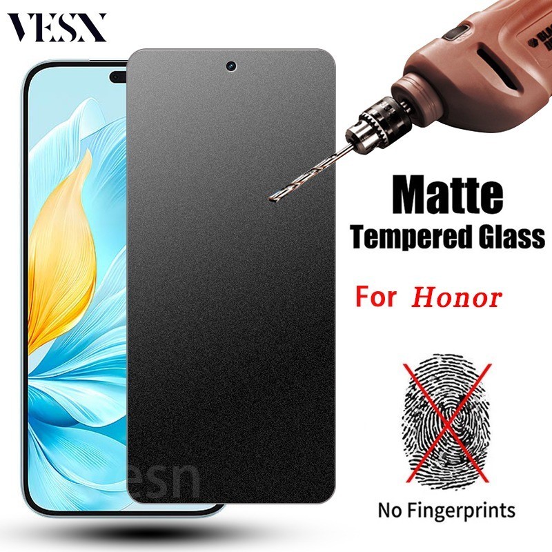 Matte Tempered Glass Screen Protector For Huawei Honor 200 Lite 90 ...