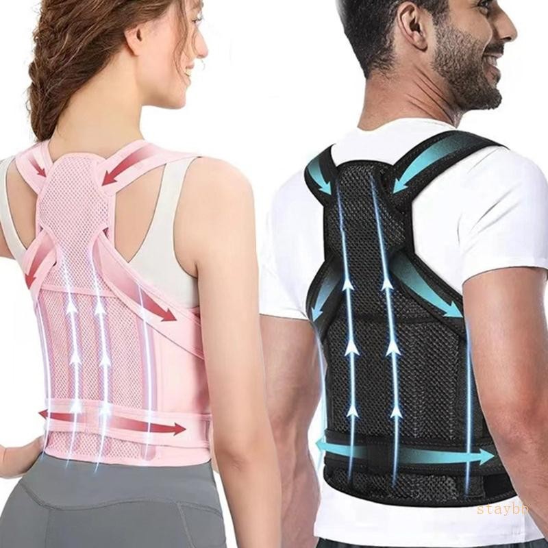 stay Effective Hunchback Prevention Back Brace with Adjustable Fit ...
