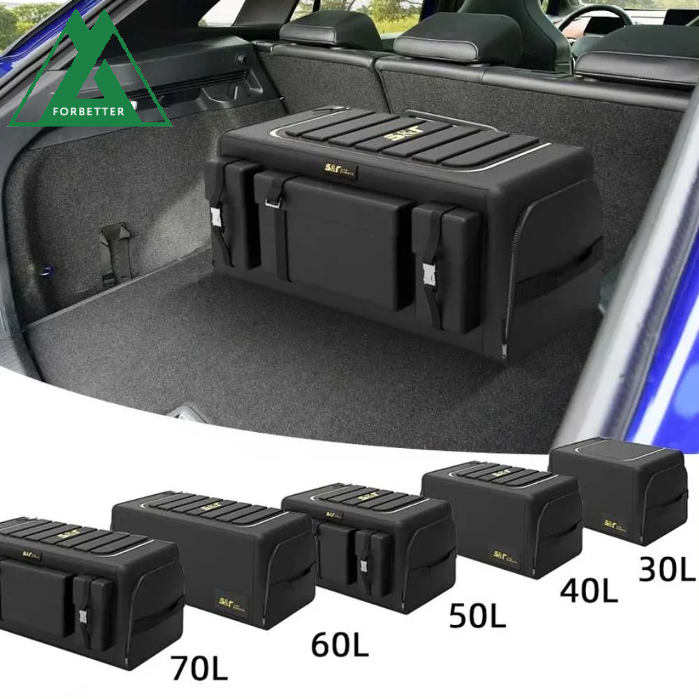FORBETTER Car Trunk Organizer Box, Large Capacity Multiuse Auto Storage ...