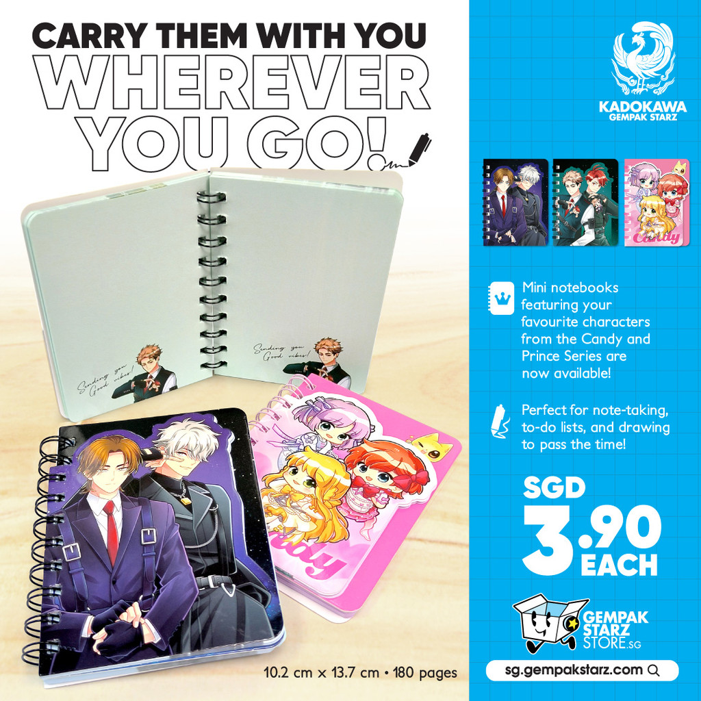 Candy & Prince Mini Notebook | Shopee Philippines