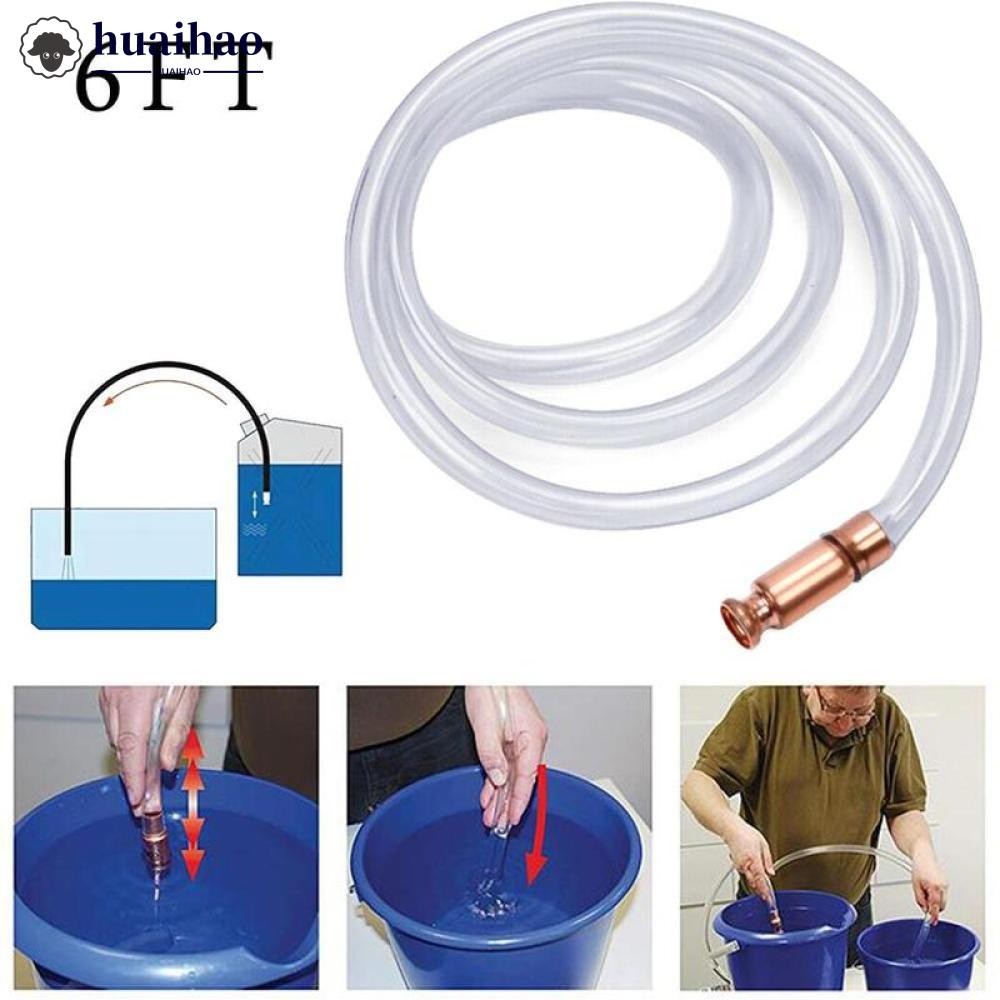 HUAIHAO Manual Gasoline Fuel Suction Pipe Gas Siphon Pump Water Shaker ...