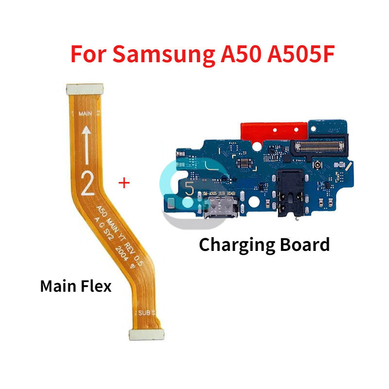 For Samsung Galaxy A50 A505F USB Charger Charging Port Dock Board Main ...
